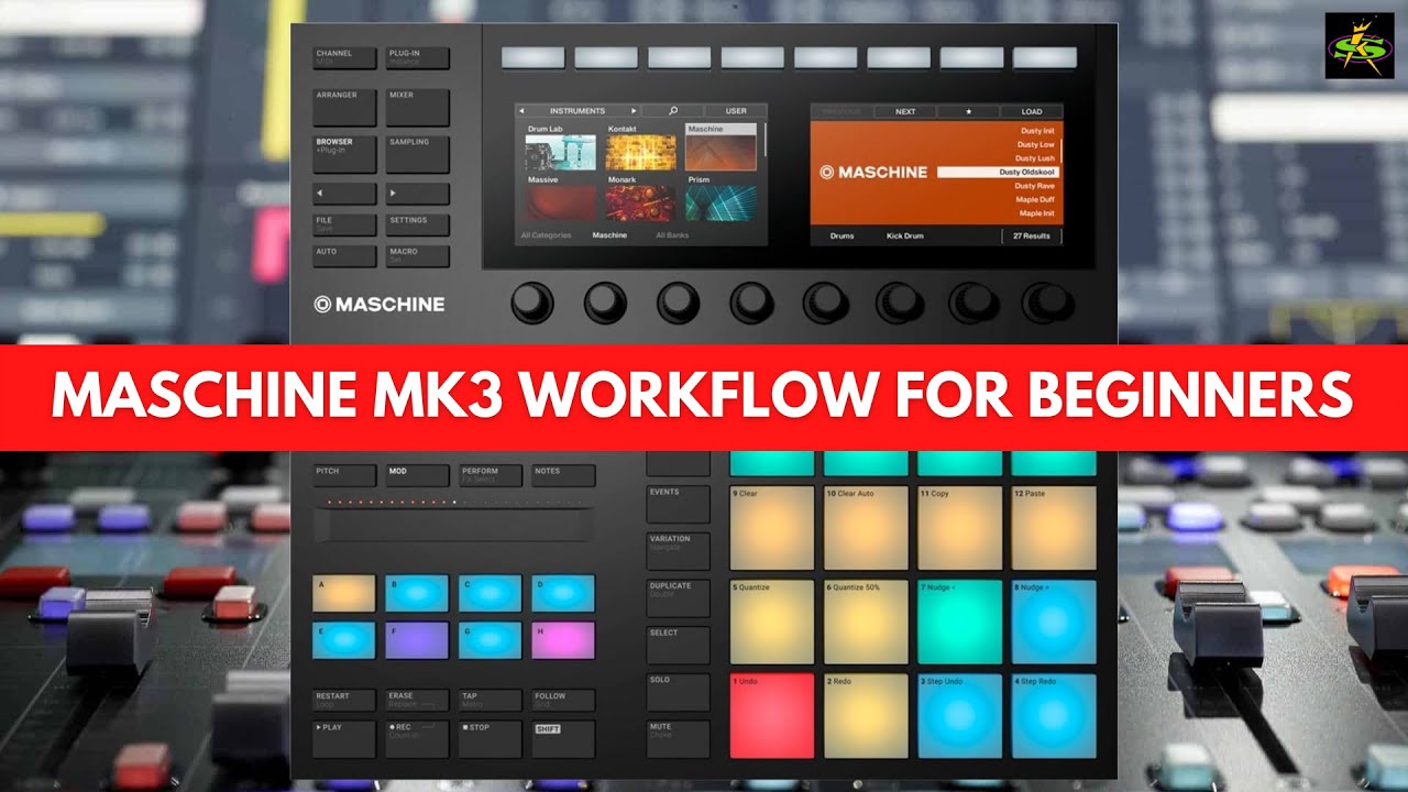 MASCHINE MK3 EXPERT Shares Top Workflow Secrets for Beginners! - YouTube