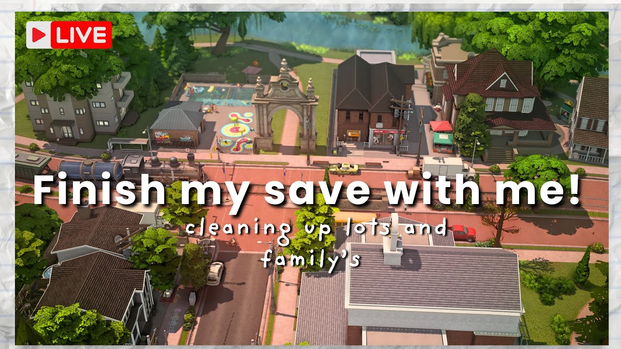 🔴 Finish My Savefile with me! 🌍 | Sims 4 Long Play with Commentary ...