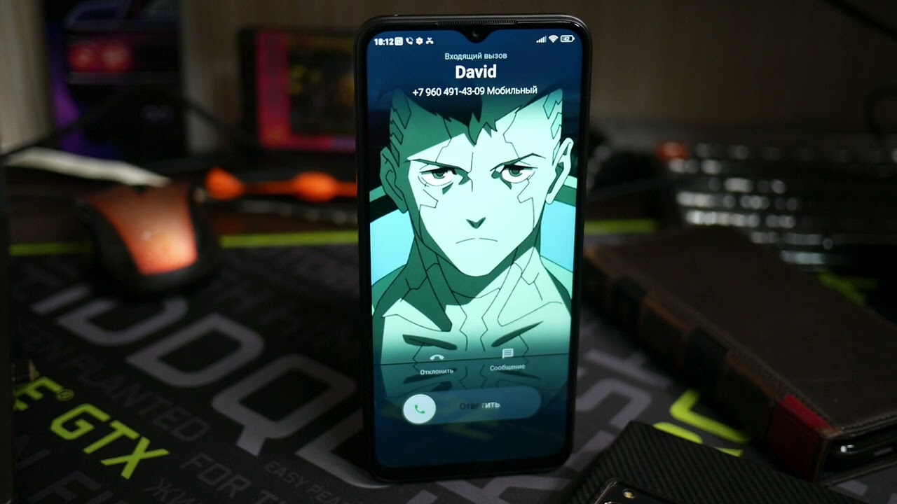 incoming call David cyberpunk edgerunners - YouTube