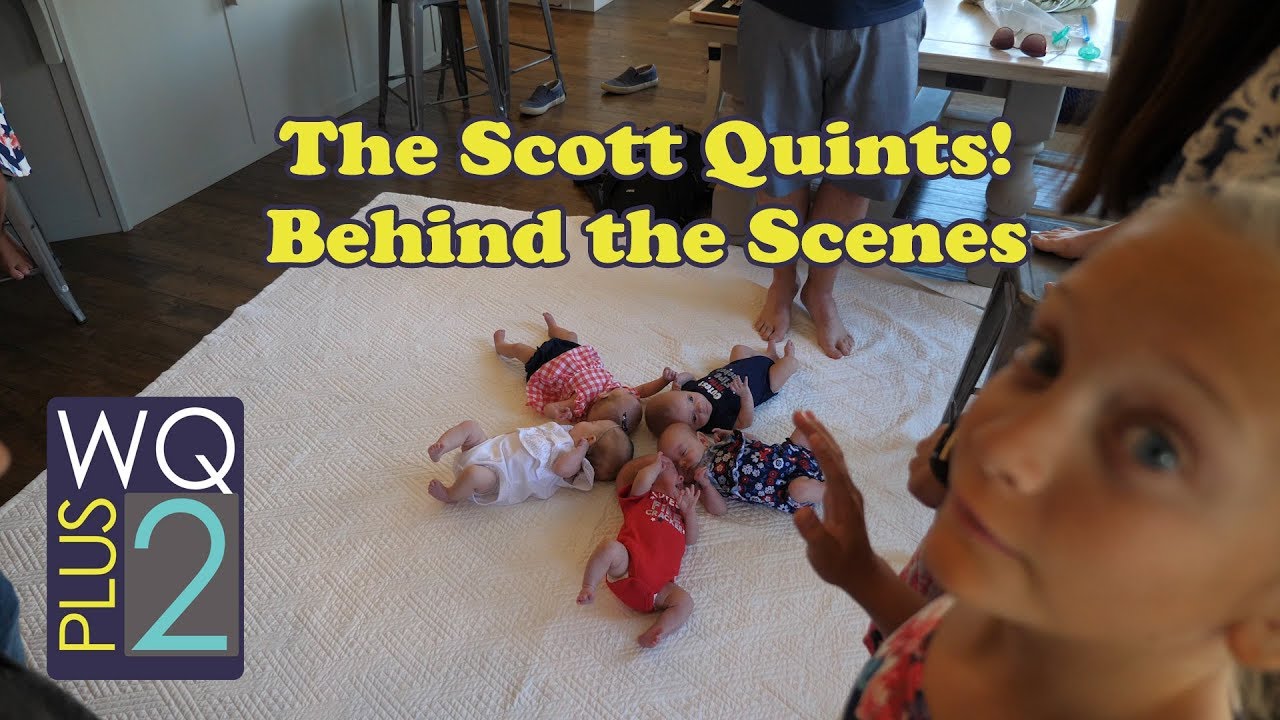 Quints with Quints! Behind the Scenes with the Scott Quintuplets - YouTube
