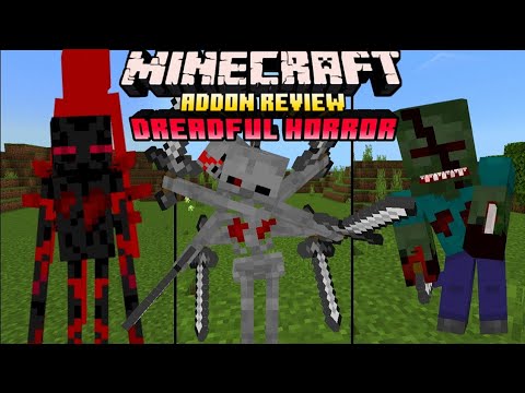 Dreadful Horror Boss in Minecraft Bedrock Mods/Addon - YouTube