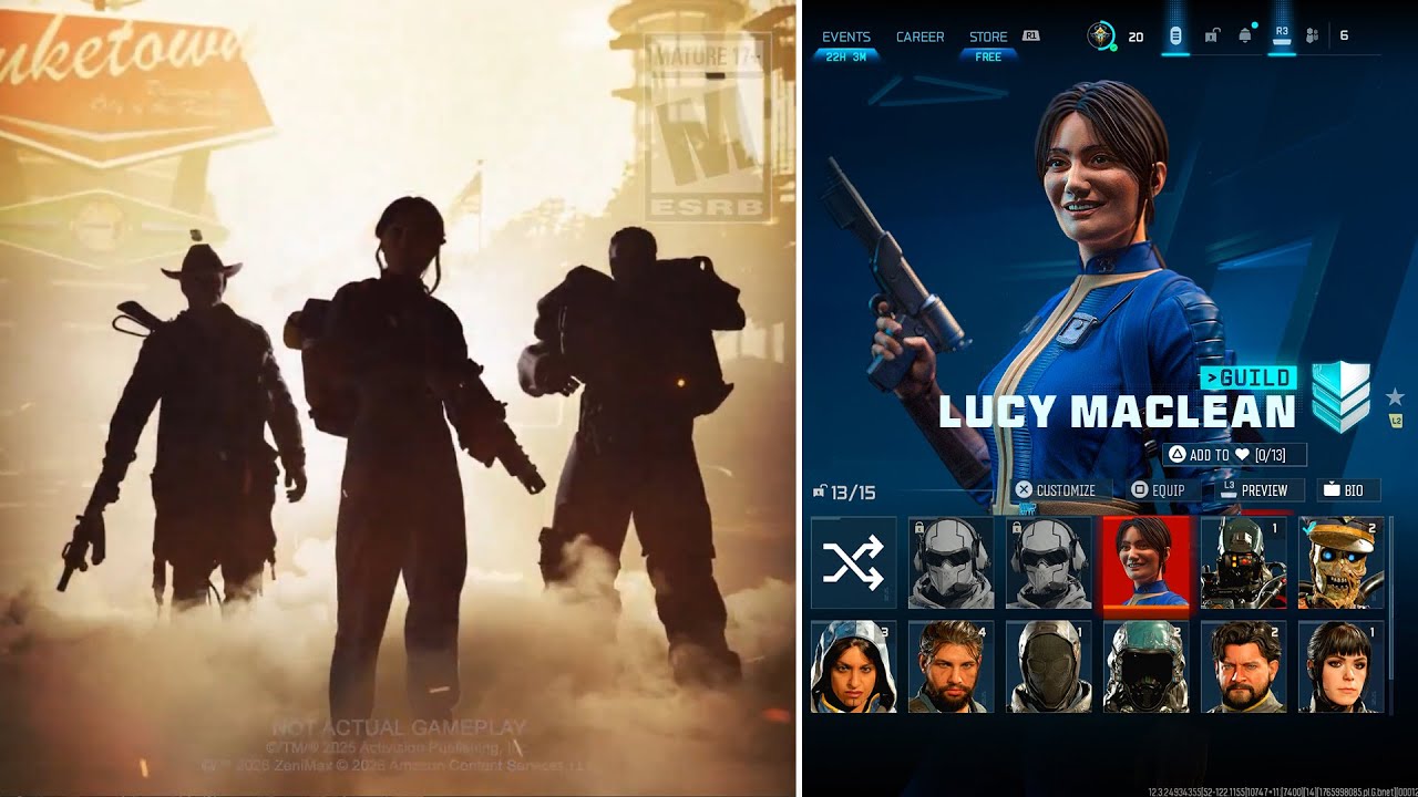 FIRST LOOK: NEW BLACK OPS 7 x FALLOUT CROSSOVER (Operators, Bundles ...