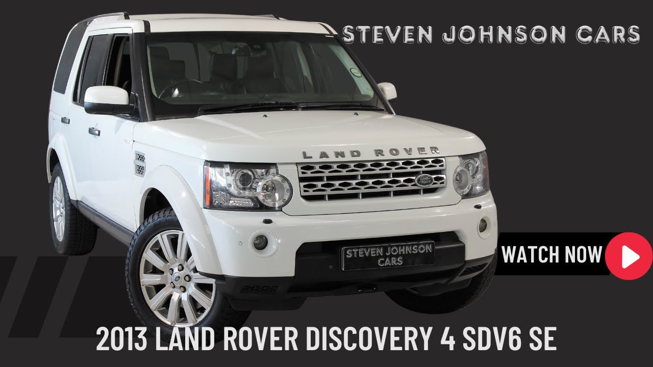 2013 Land Rover Discovery 4 3.0 SDV6 SE - YouTube