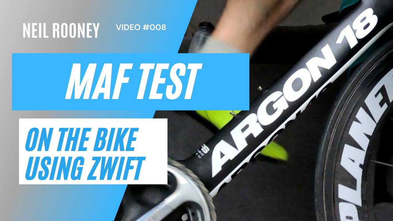 MAF Test on the bike using Zwift - YouTube