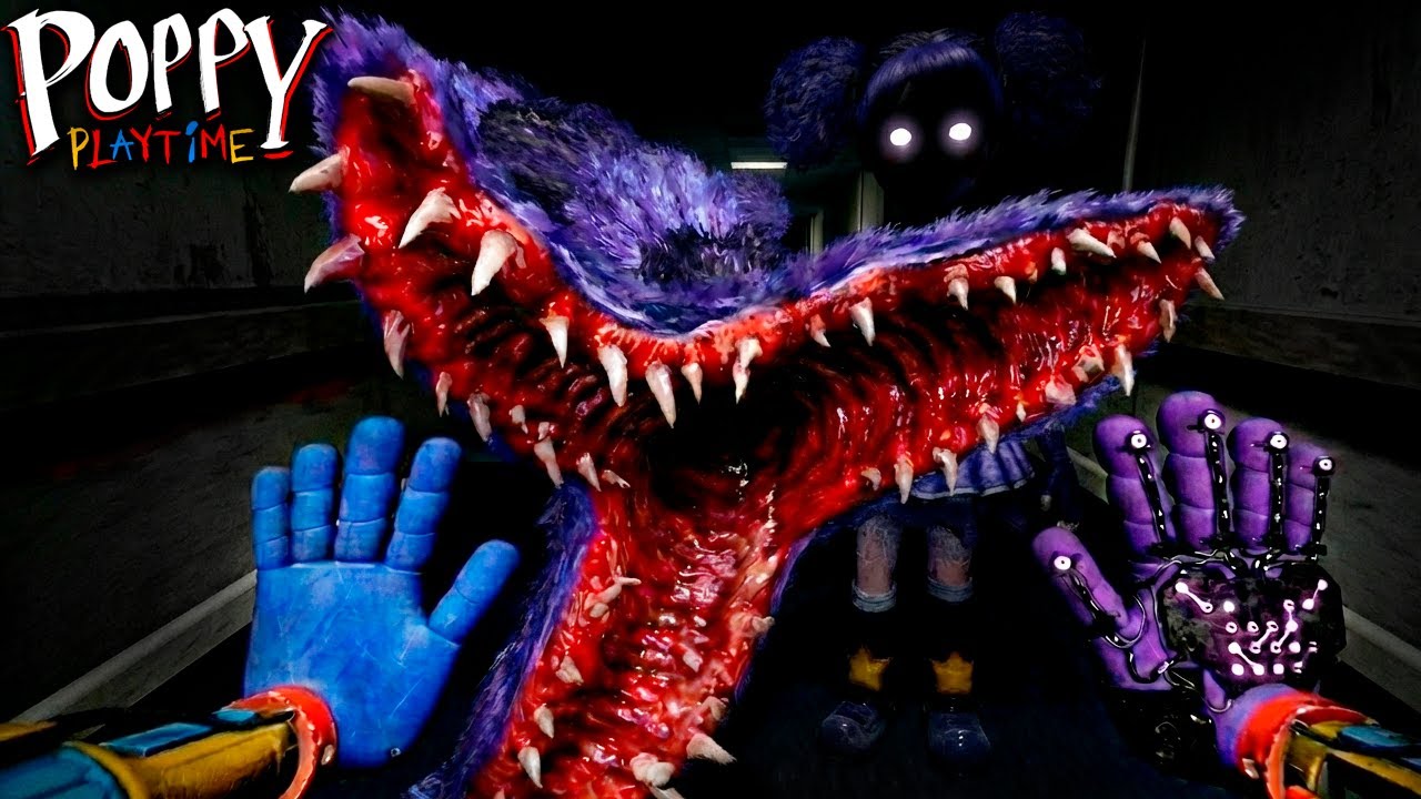 LILY Jumpscare - Poppy Playtime 5 - Broken Things - YouTube
