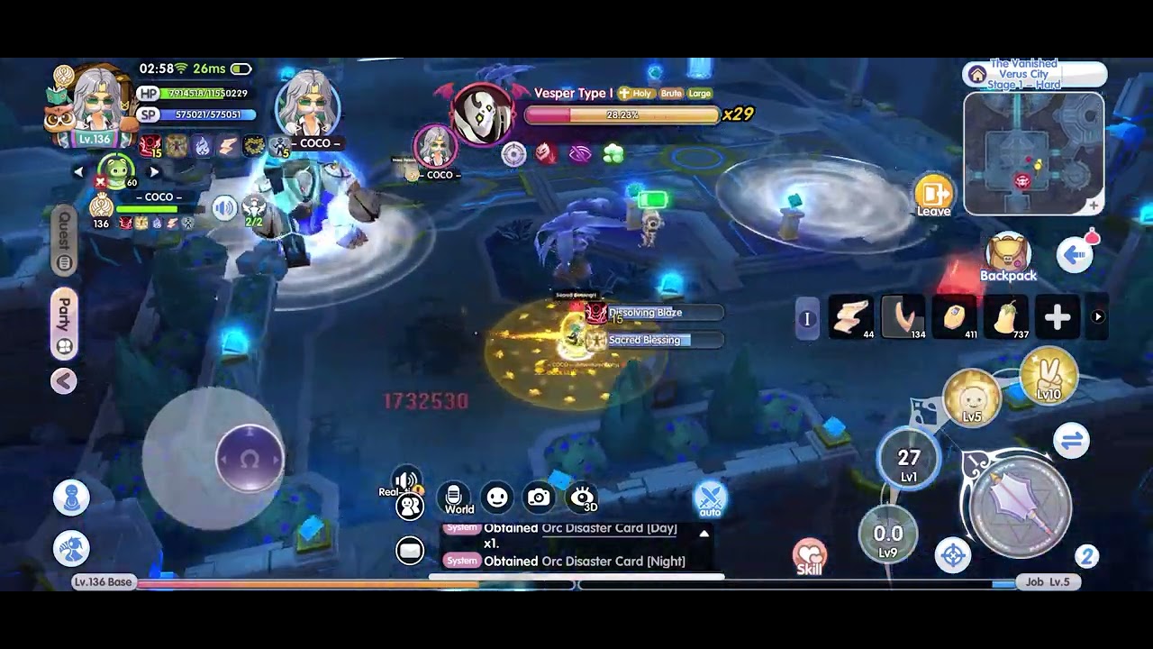 Rox - Solo Vesper Hard stage 1 - YouTube