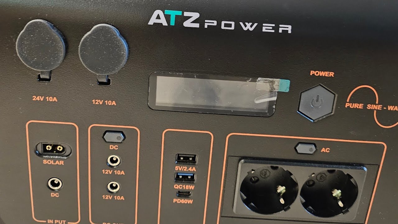 Cheapest 1000w Powerstation ATZ Power 1075wh, quickreview and teardown ...
