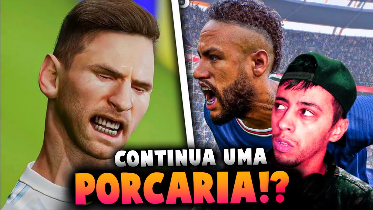 SAIU A VERSÃO 1.0 DO EFOOTBALL 2022! MELHOROU MAS SEGUE COM BUGS E ...
