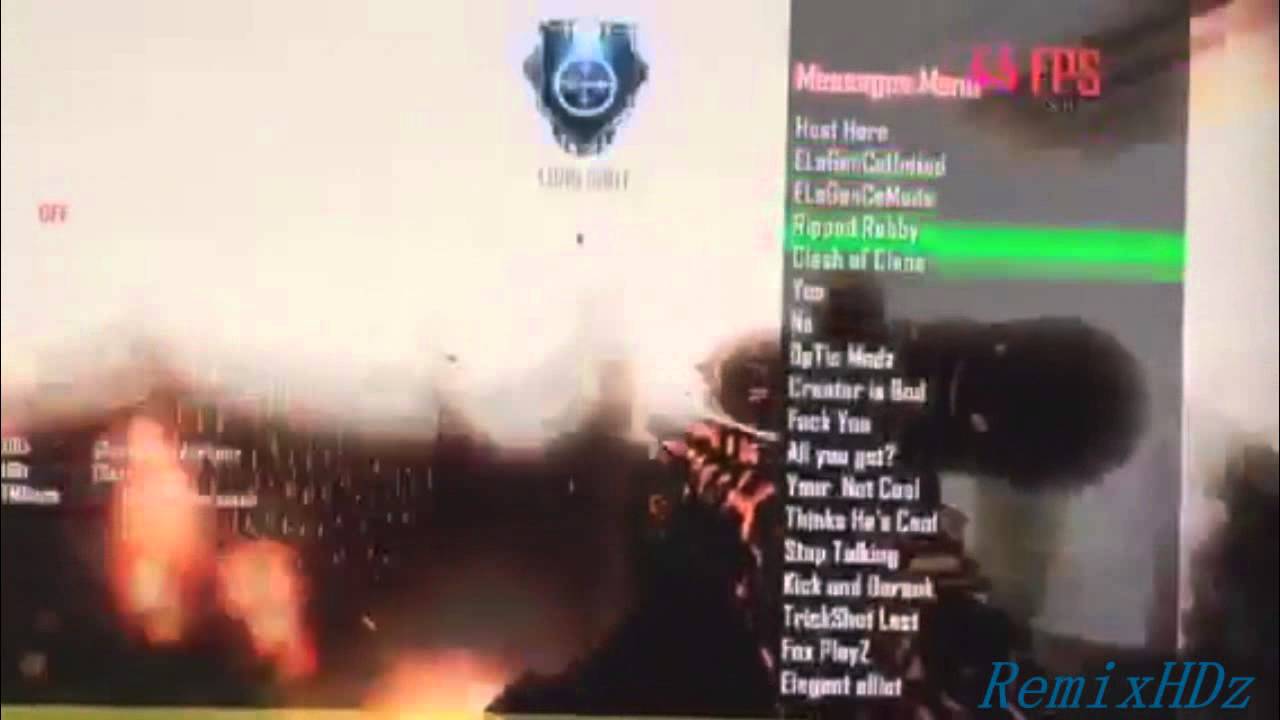 Bo2 EleGanCe v4 GSC Menu - YouTube