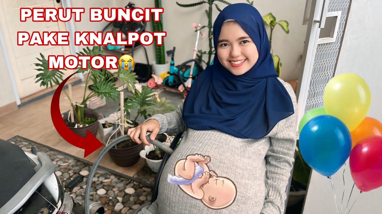 DRAMA TIBA TIBA BUNCIT PAKE UAP DARI KNALPOT MOTOR😭 || PERUT LAPER ...