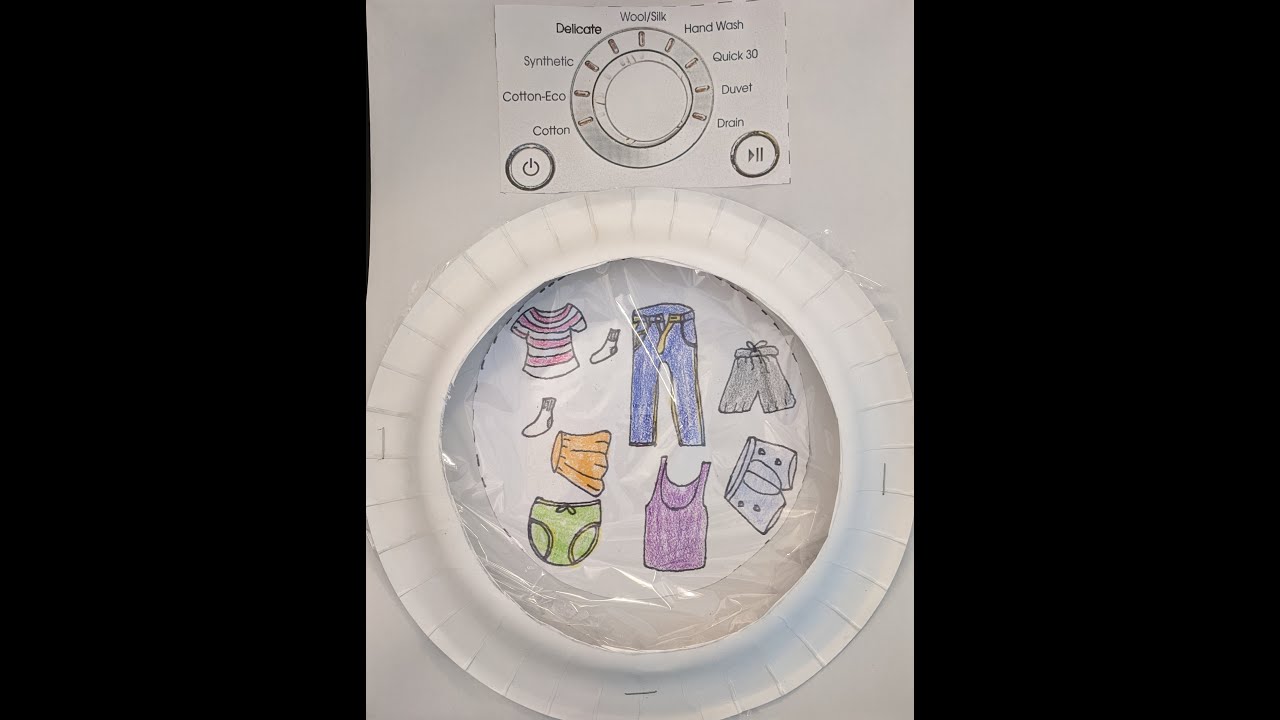 Paper Plate Washing Machine by Art Peace - YouTube
