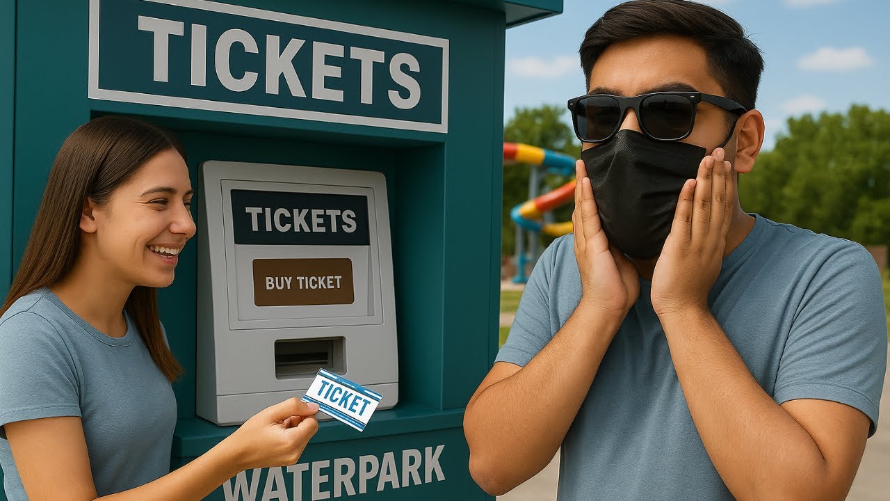 Open Automatic Ticket🎟️ Counter | Waterpark Simulator #7 - YouTube