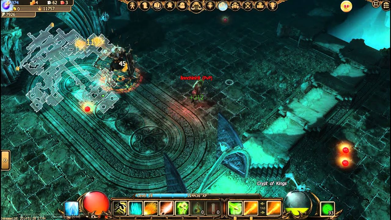 Drakensang Online FX: Crypt of Kings - King Heredur of Duria - YouTube