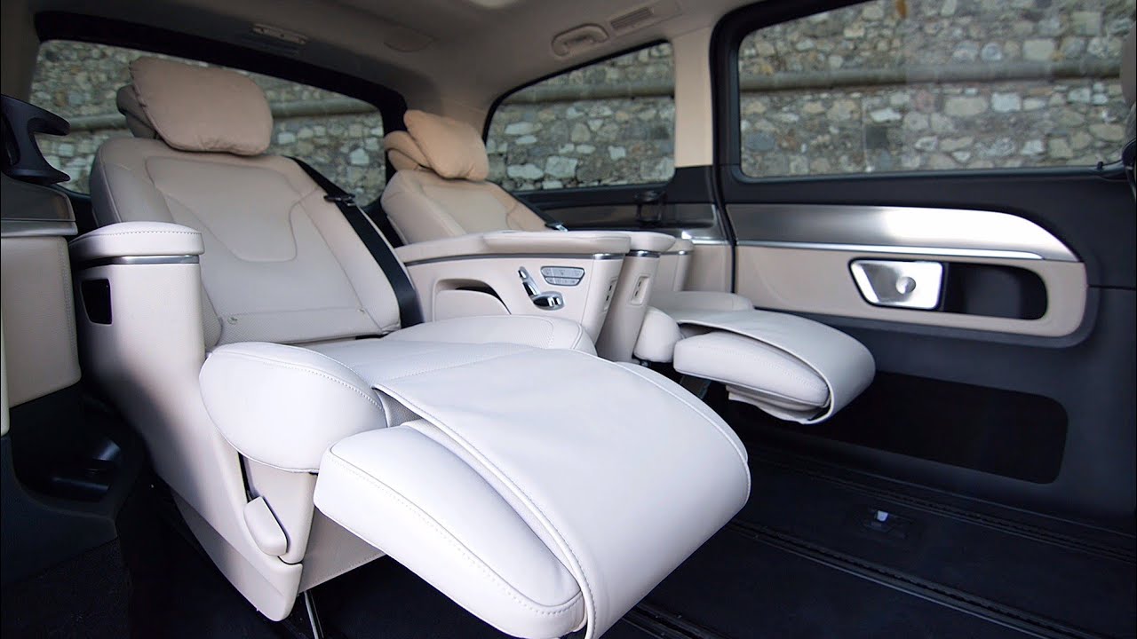 Mercedes V CLASS (2024) INTERIOR - A private JET on wheels! - YouTube