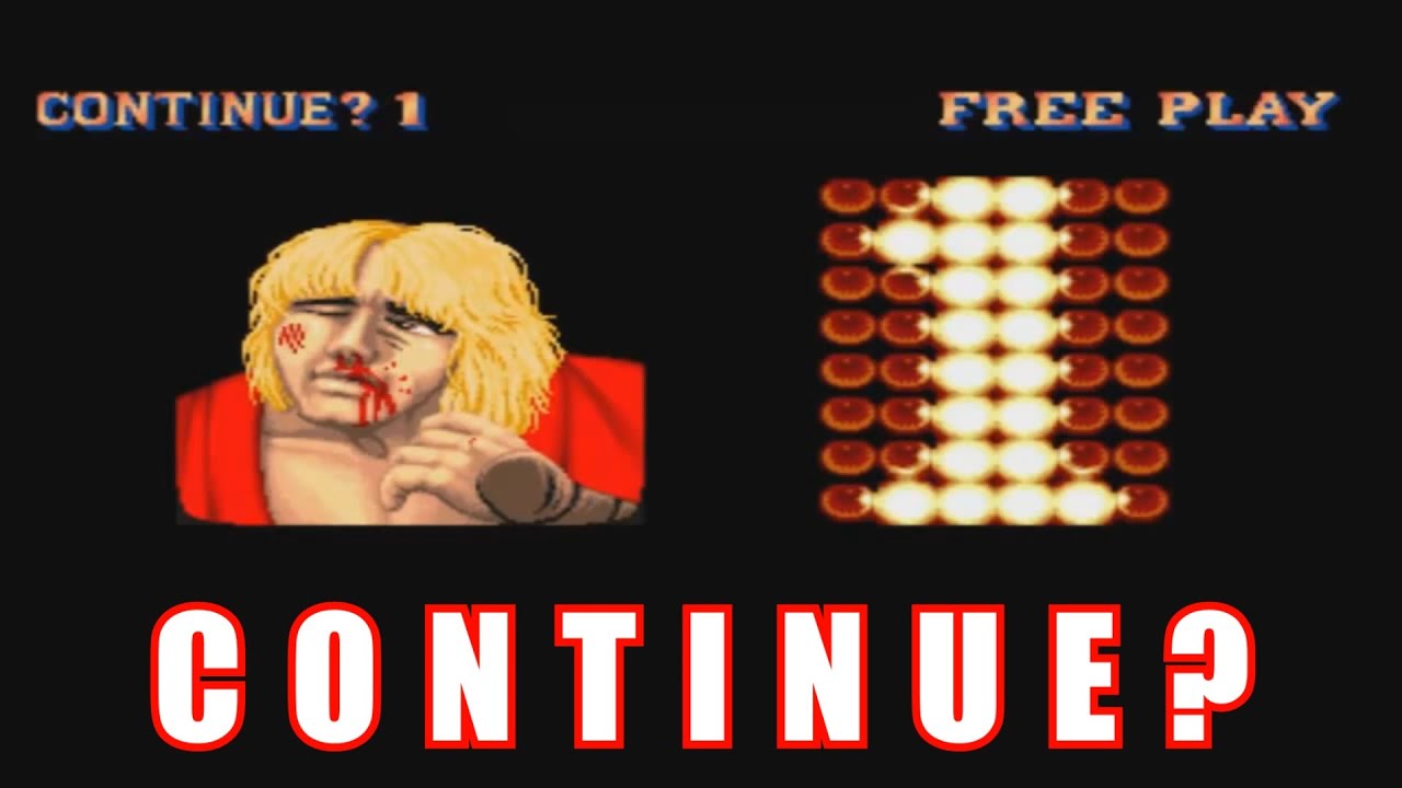 Continue? Street Fighter II - YouTube