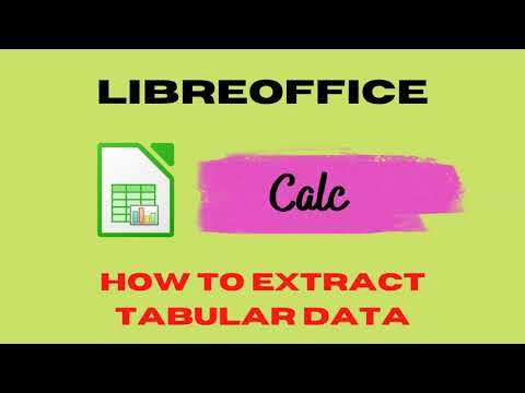 How to Extract Tabular Data - YouTube