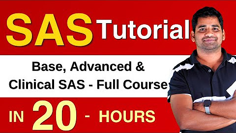 SAS Tutorials Full Course - YouTube