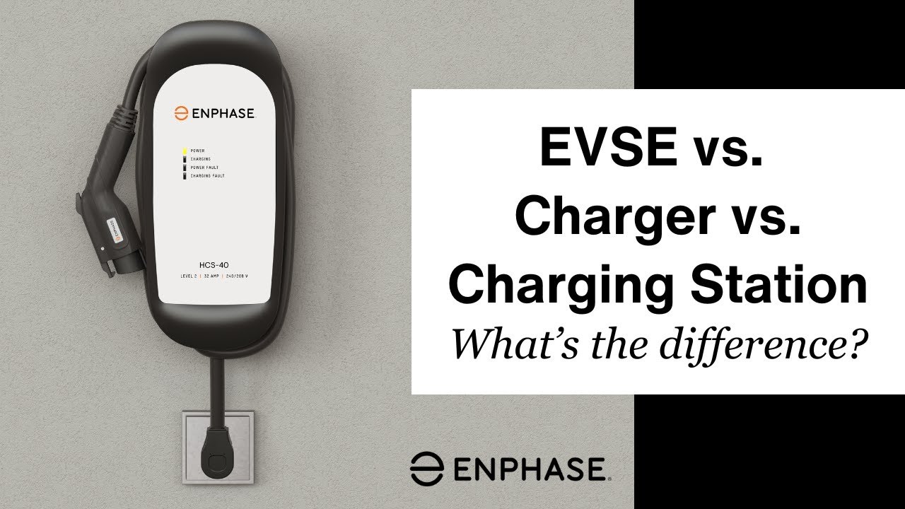 EVSE vs. Charger vs. Charging Station: What's the Difference? - YouTube