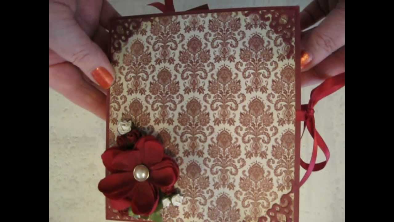 Bok-kort. Tutorial - beskrivning - YouTube