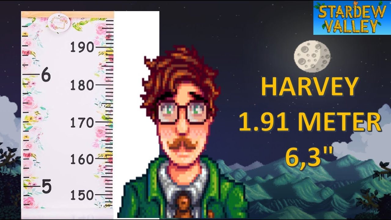 10 Tallest Guys in Stardew Valley 1.6 ( You Can't Guess ) - YouTube