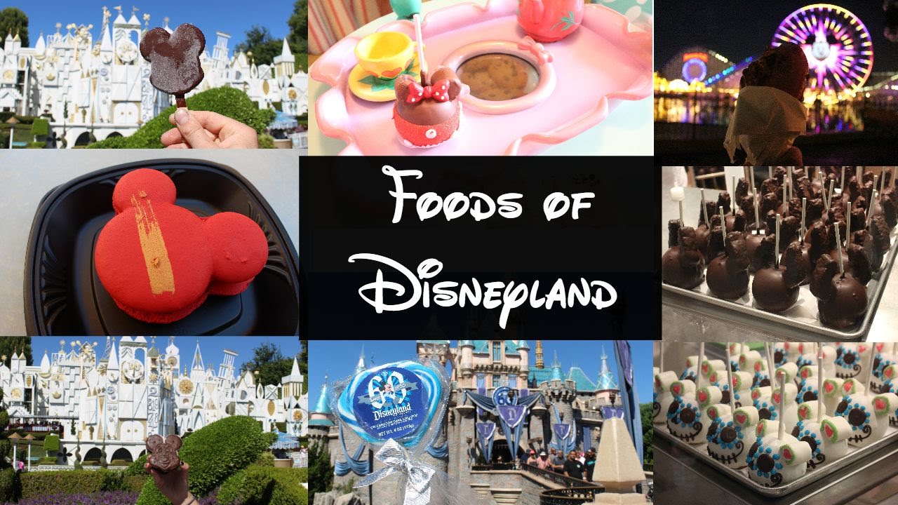 Sweets, baked goods, and food at Disneyland! - YouTube