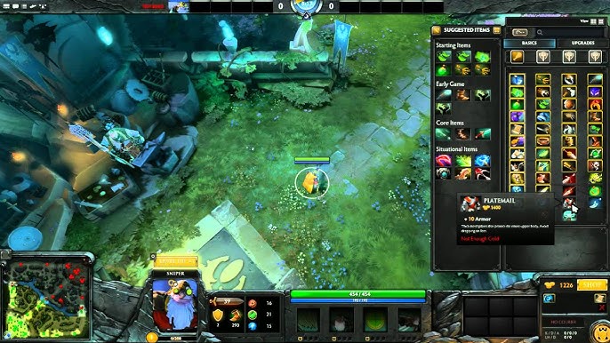 Dota 2 Game Hud