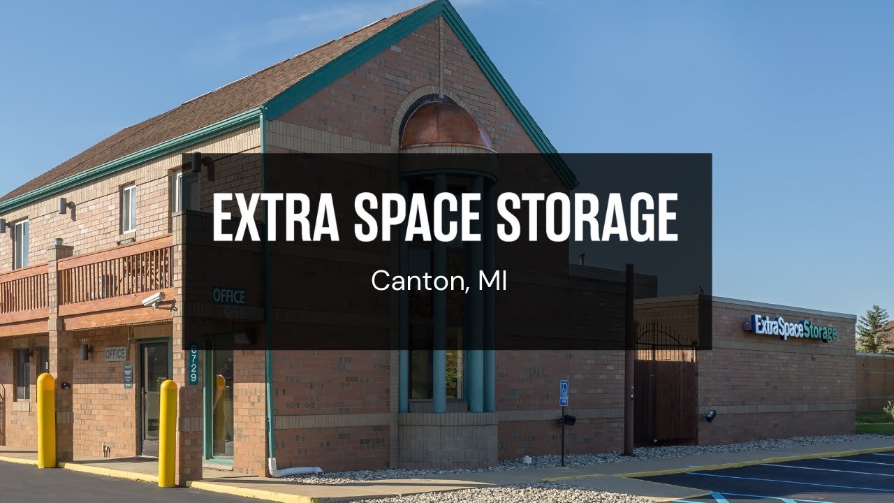Storage Units in Canton, MI - Extra Space Storage - YouTube