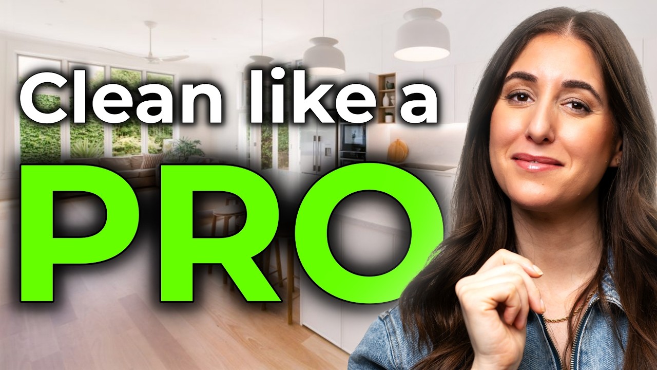 8 Ways To CLEAN Your Kitchen In 8 MINUTES! - YouTube