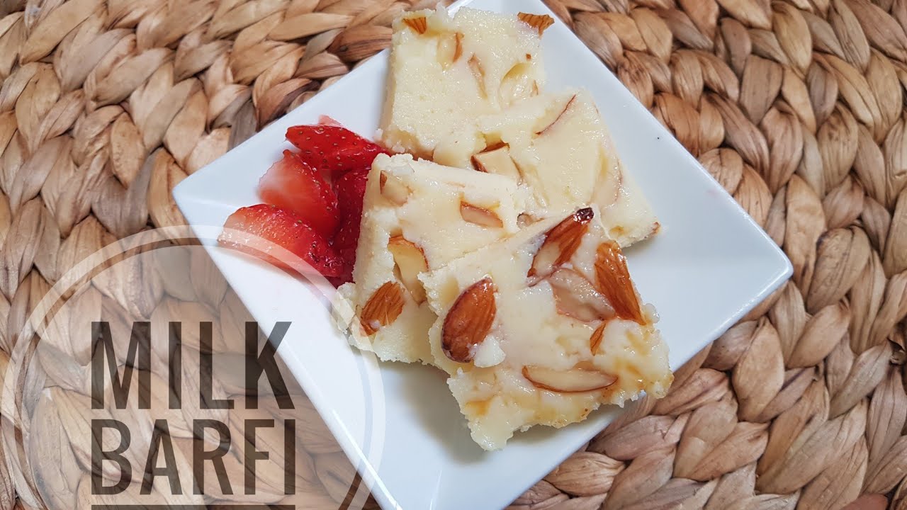 Milk Barfi - Super easy to prepare at home | Recipe by kitchenhuslte ...