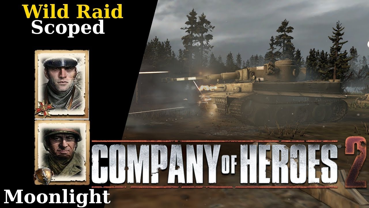 [COH2][WM v USF] Propagandacast #2452 Scoped v Moonlight - YouTube