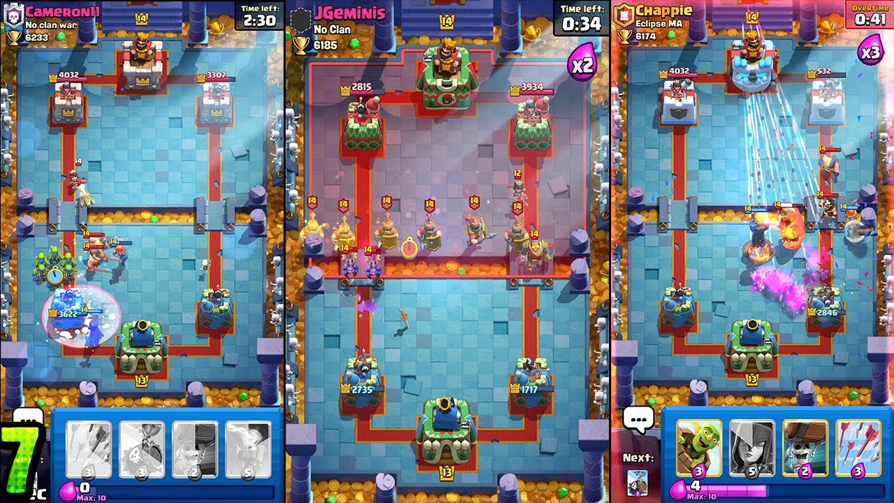 Clash Royale Battle 7 - YouTube