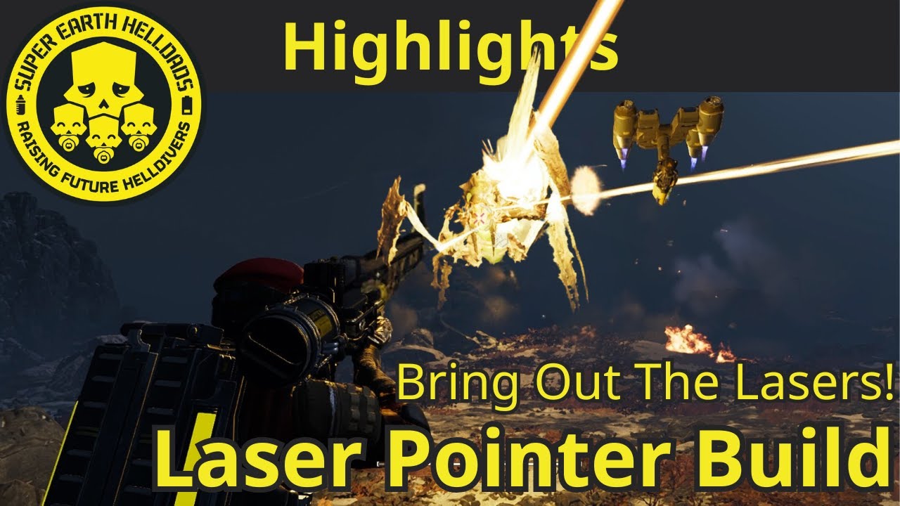 Helldivers 2 Laser Pointer Build | Helldads - YouTube