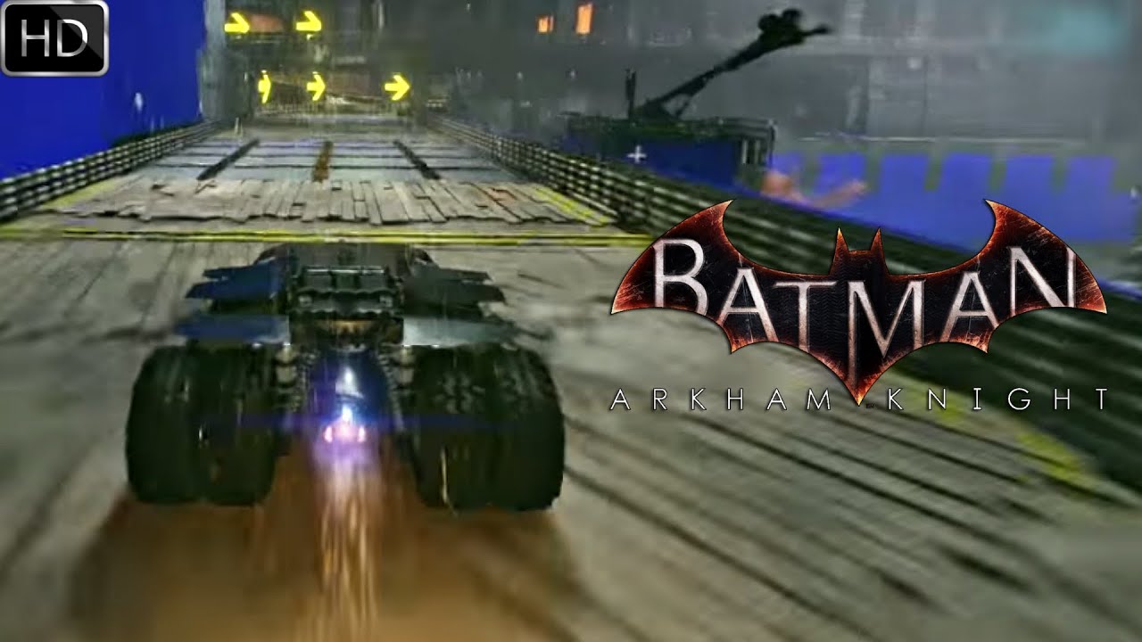Batman Arkham Knight: Dark Knight Batmobile Gameplay HD - YouTube