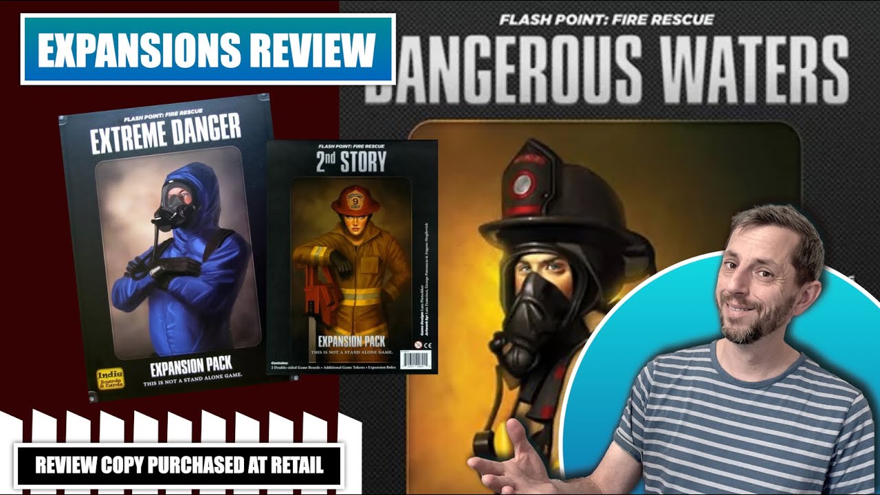 Flash Point: Fire Rescue expansions review - YouTube