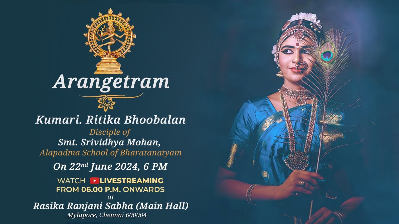 Kumari. Ritika Bhoobalan | Bharathanatya Arangetram - YouTube