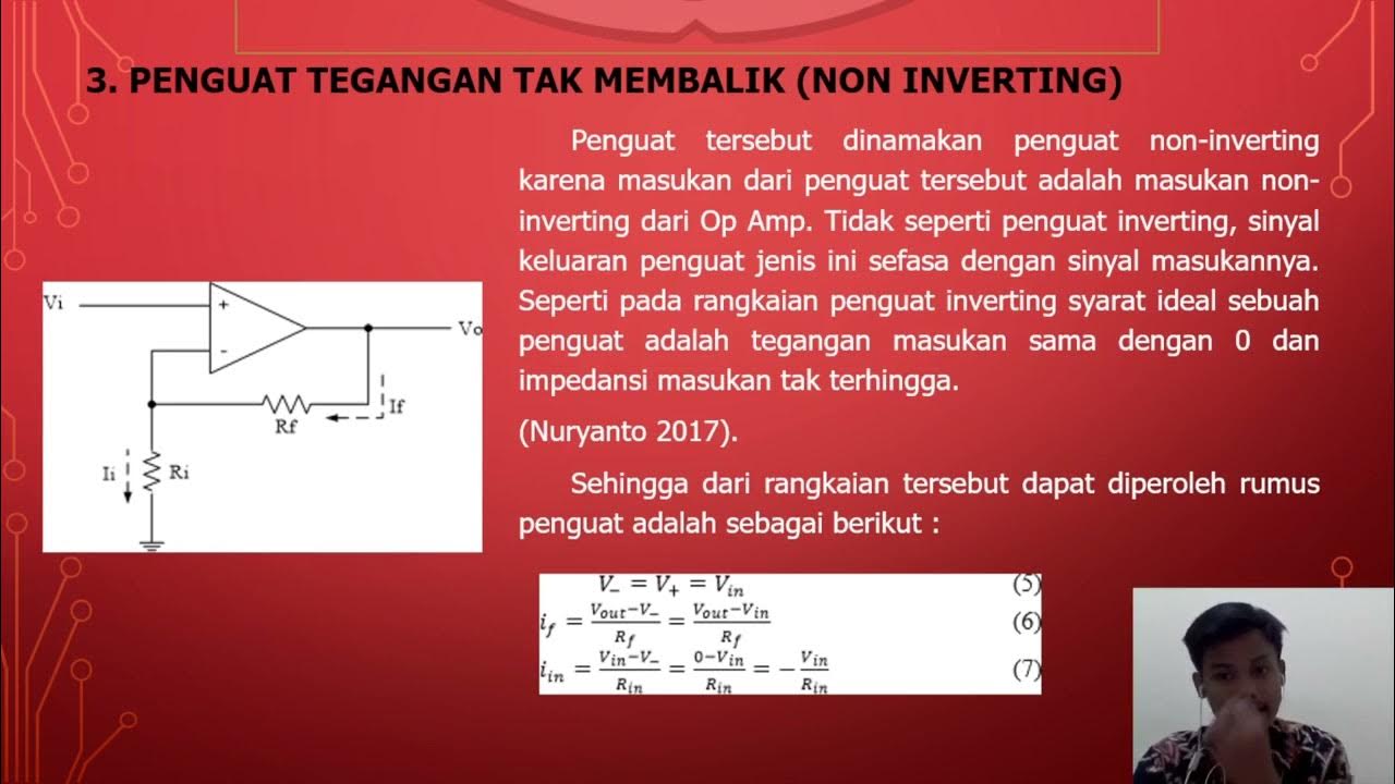 Penguat Operasi Inverting dan Non Inverting // Video Presentasi Choirul Machfud - YouTube