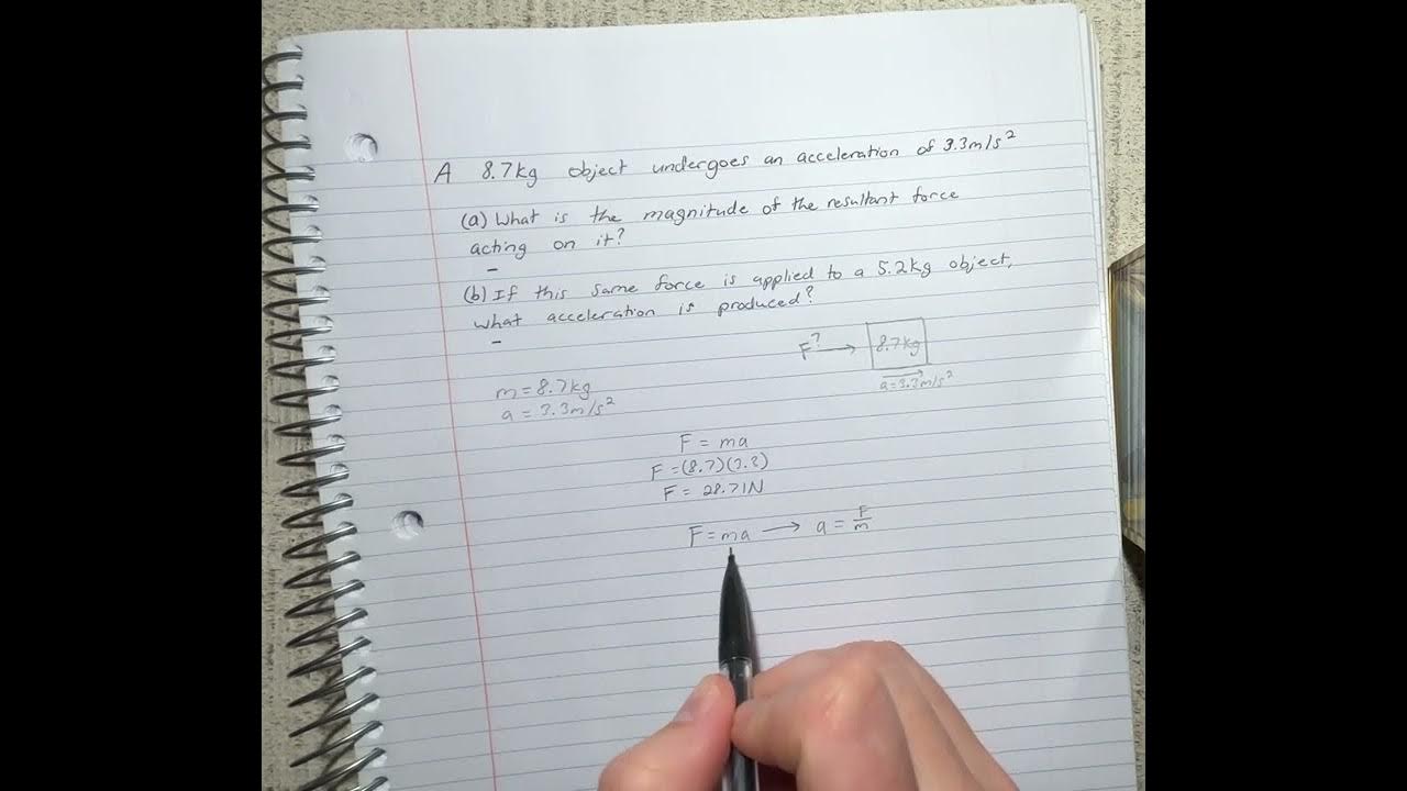 Webassign 4, Question 1 - YouTube