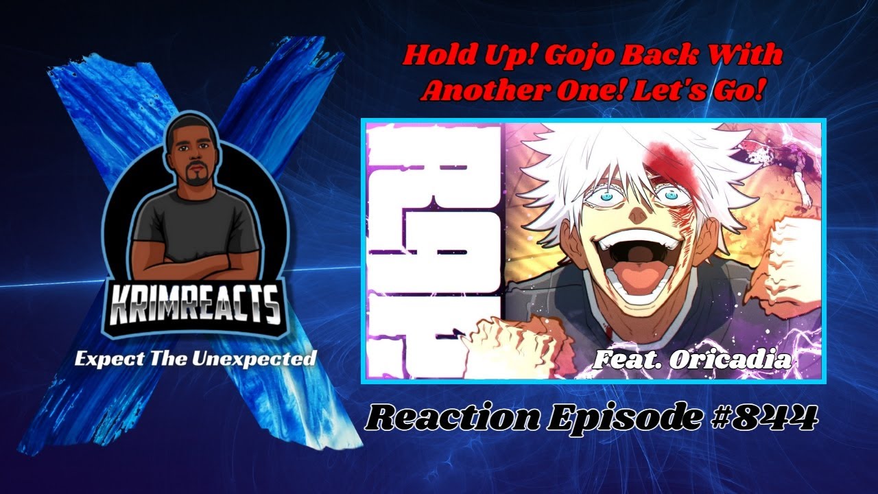 Gojo Rap | "Hold Up!" REACTION | KrimReacts #844 - YouTube