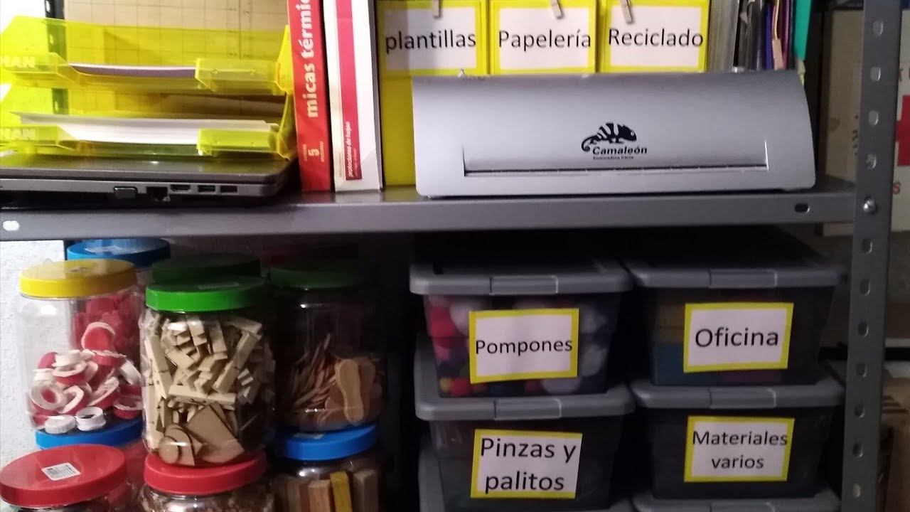 Cómo organizo mi material escolar - Escuela en casa - YouTube