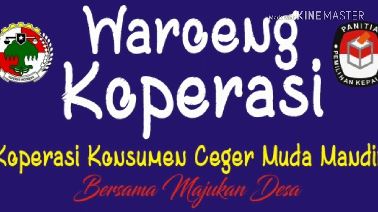 Bersama majukan desa, koperasi ceger muda mandiri bekasi - YouTube