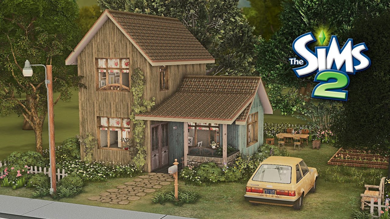 Old Summer House I The Sims 2 Speed Build I Custom Content - YouTube