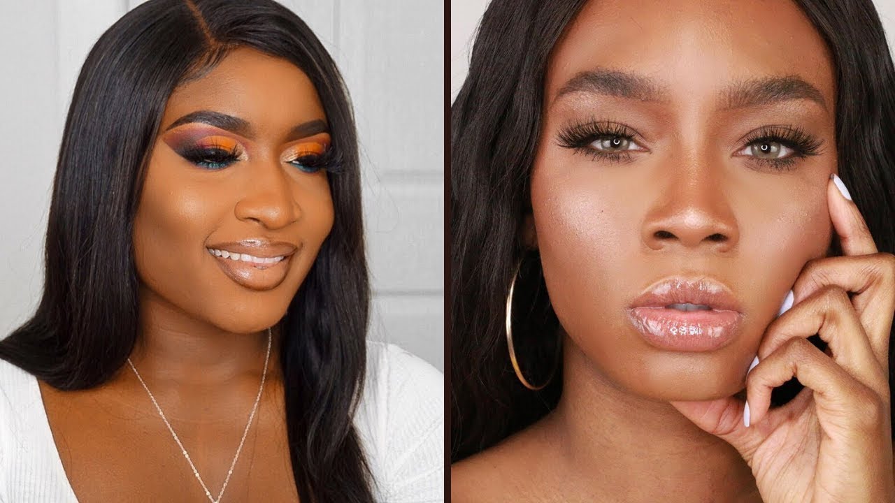 Brown Skin Makeup Tutorial Compilation 👩🏽🌹 - YouTube