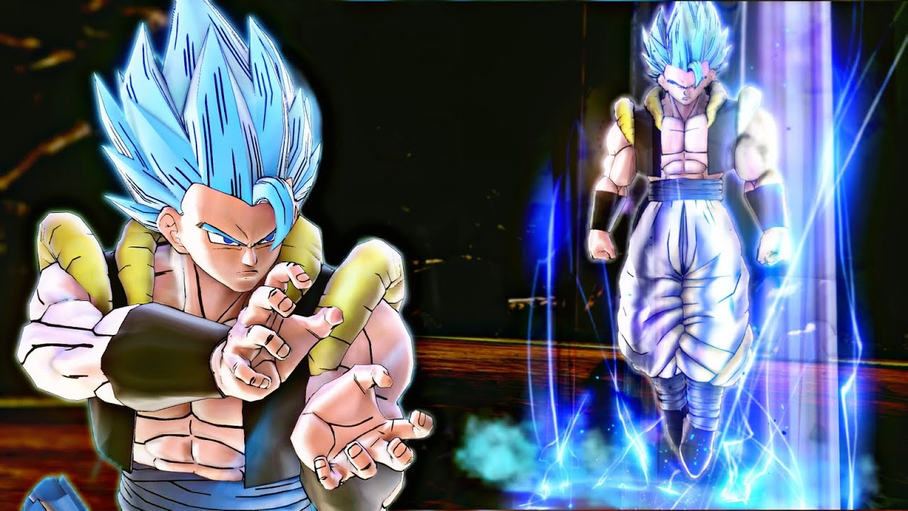 Gogeta Super Saiyan Blue (Cinematic Moveset) with MUI | Dragon Ball ...