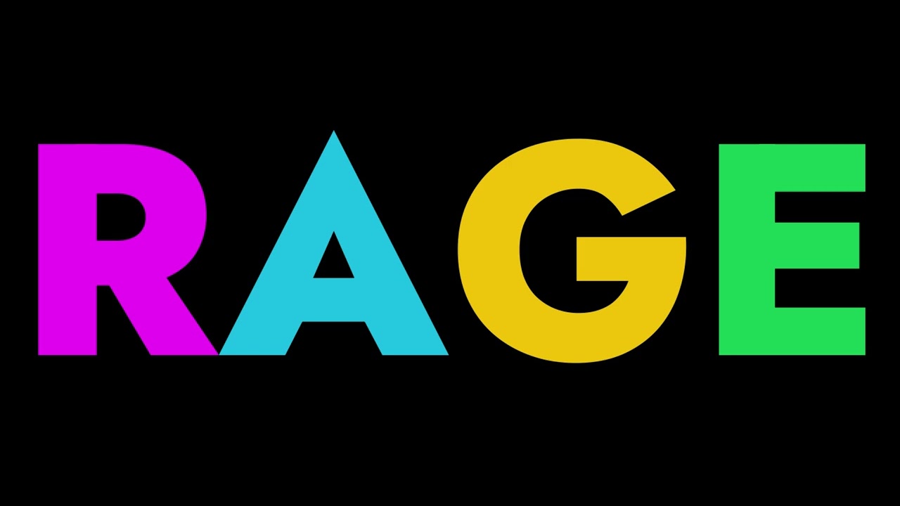 Rage (Cowellan TV program) logo (2025-present) - YouTube