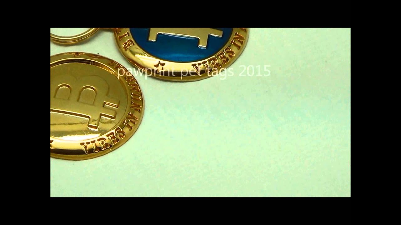 Pawprint Pettags Bitcoin Pet Tag - YouTube