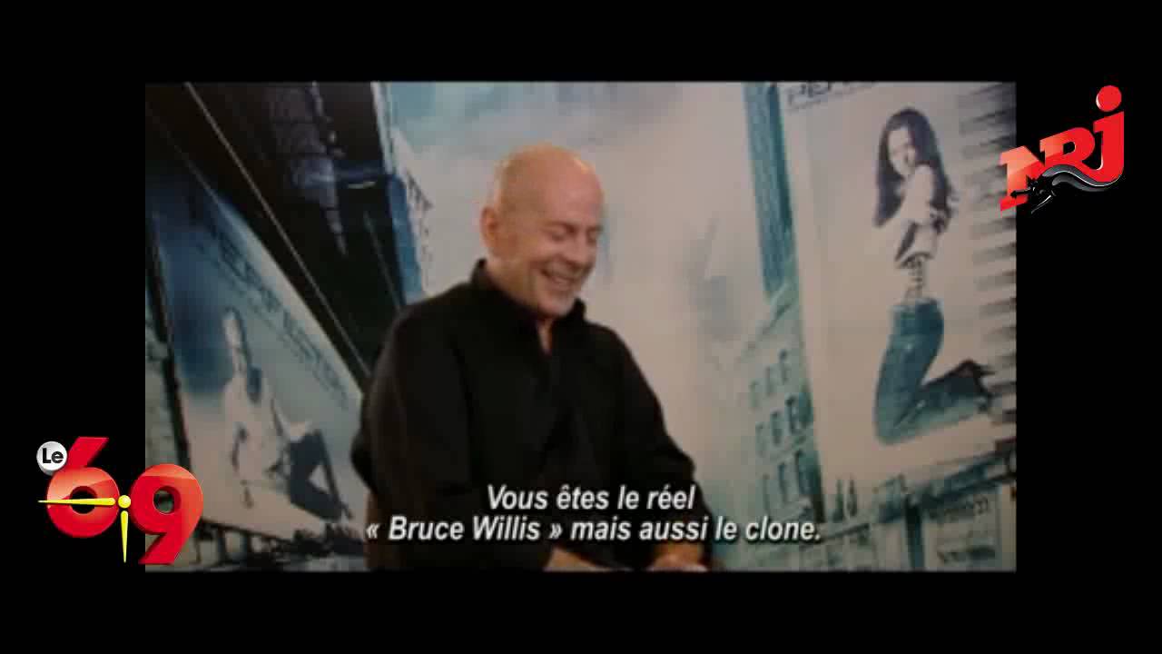 Bruce Willis Interview - Clones / Surrogates - Nikos 6/9 NRJ - YouTube