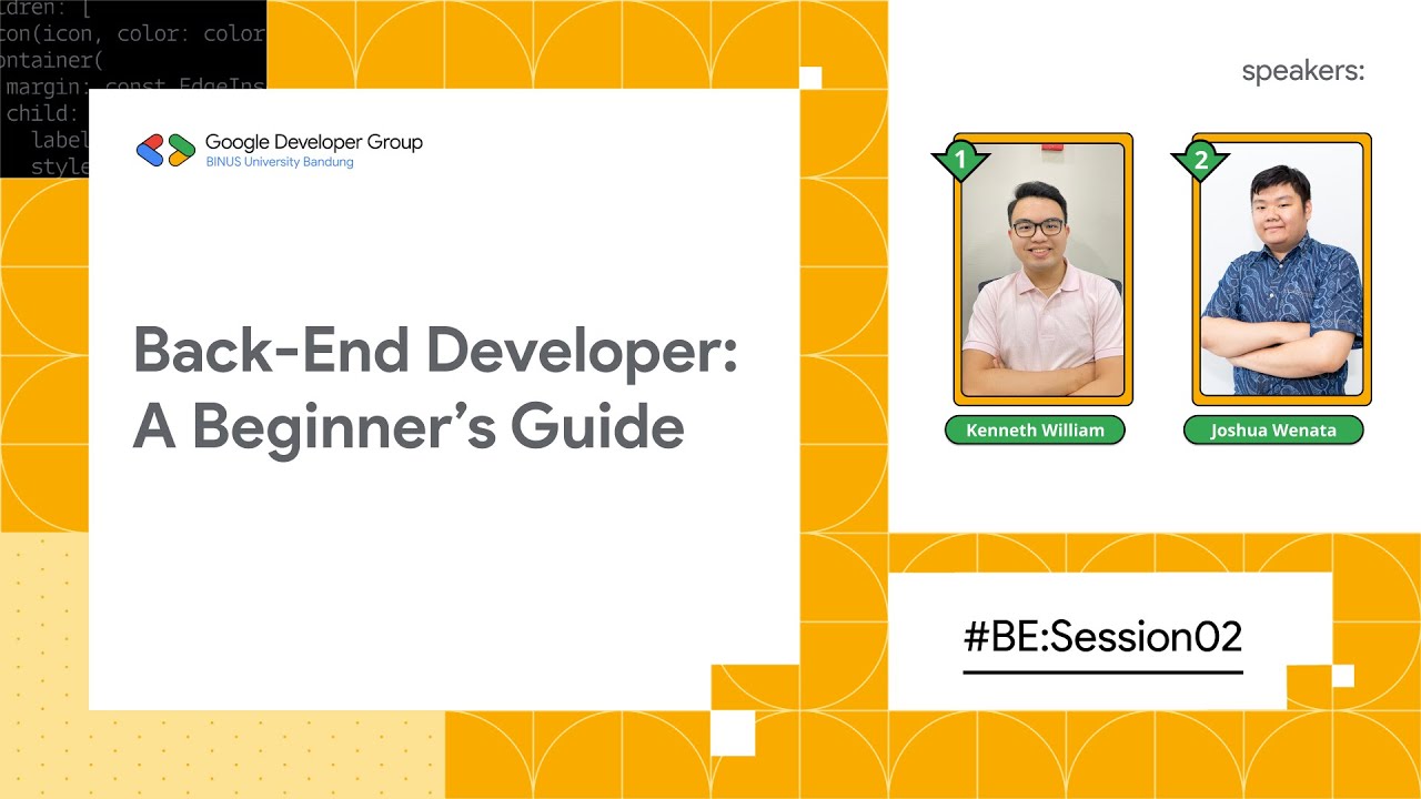 Back-End Workshop 24-25 #02 - A Beginner’s Guide Part 2 - YouTube