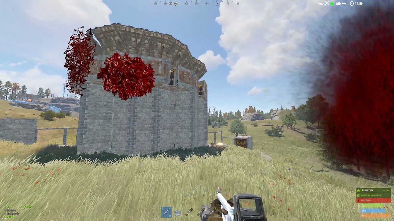 Rust Hacker Uses Spaz Eoka During Stream!!! - YouTube