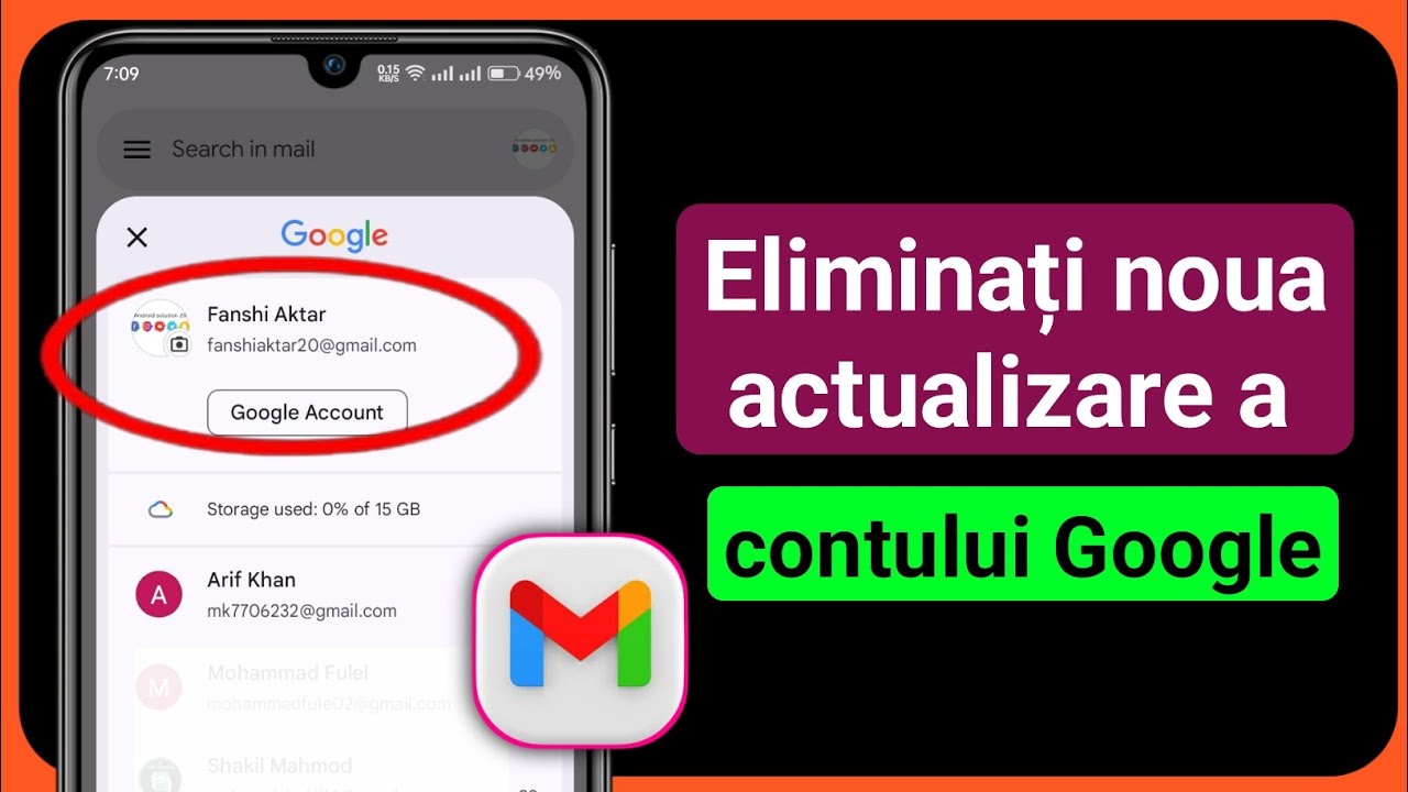 Cum să eliminați contul de Gmail de pe telefonul Android și iPhone 2024 ...