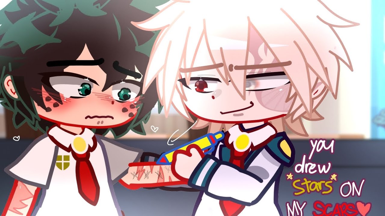 You drew Stars around my Scars🌟(insecure deku AU) - YouTube